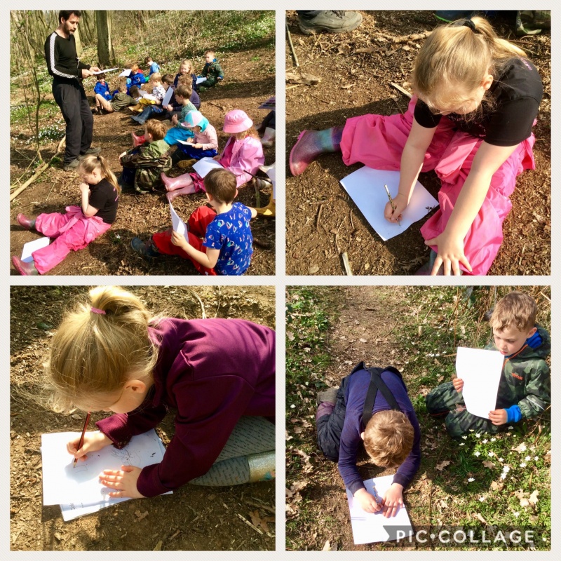 Map work at Forest School | St John The Baptist CE Primary School ...