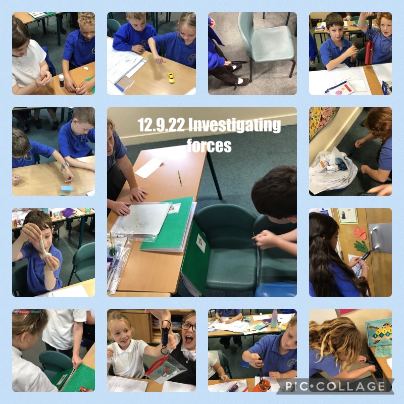 Dragonfly Class Science – investigating forces | St John The Baptist CE ...